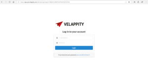 Login/Logout - Velappity Help